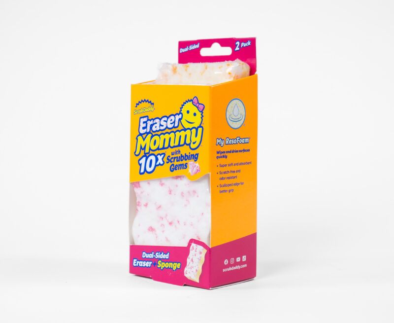 Scrub Daddy Eraser Mommy 10x with Scrubbing Gems - Scrub Daddy