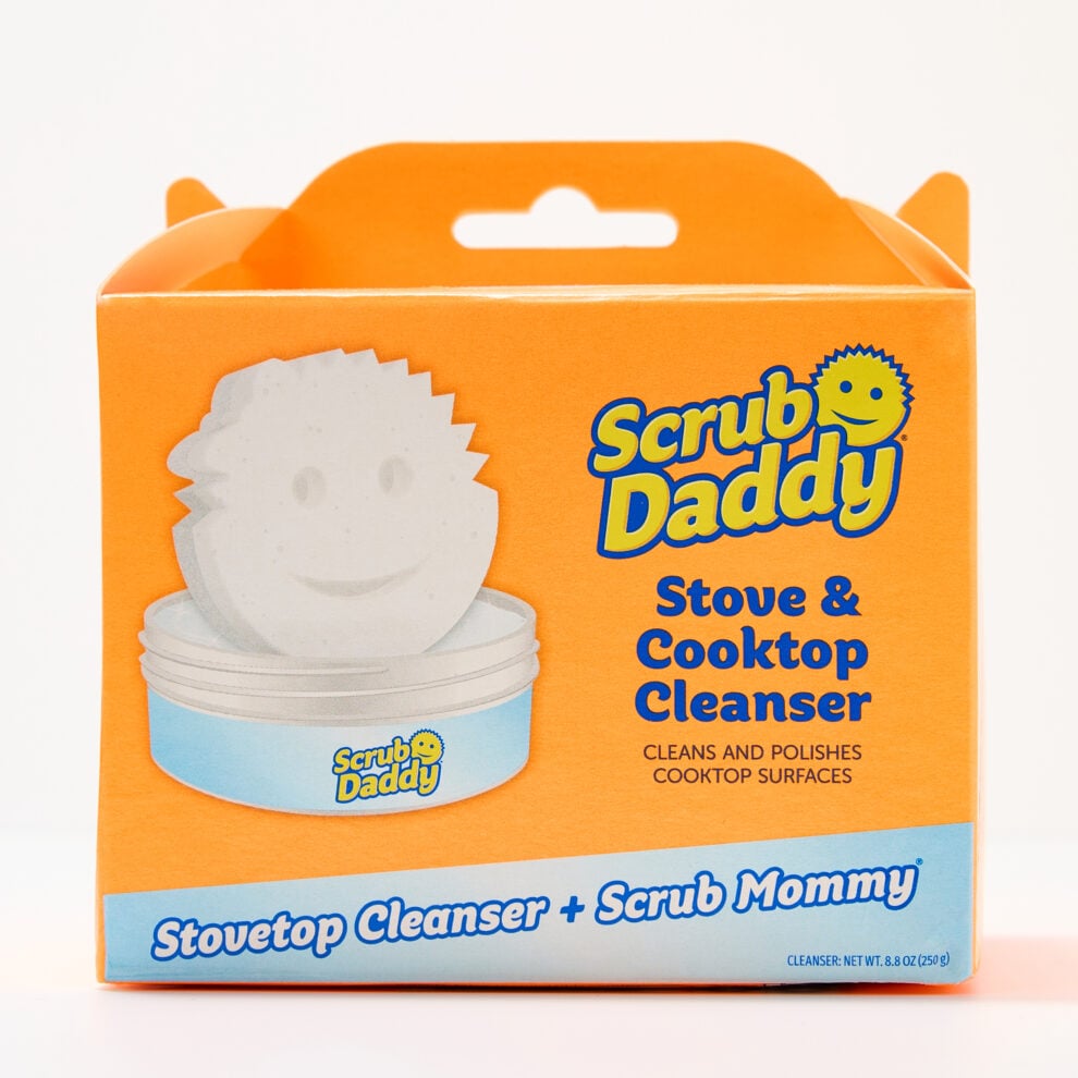 Scrub Daddy Stove & Cooktop Cleanser with Scrub Mommy - Scrub Daddy
